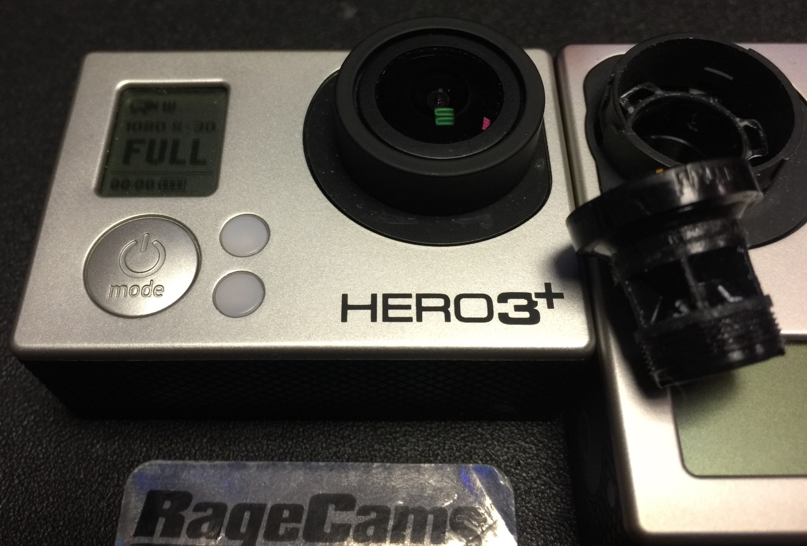 GOPRO HERO3+SILVER INTERCHANGEABLE LENSES NIGHTVISION FULL SPECTRUM ...