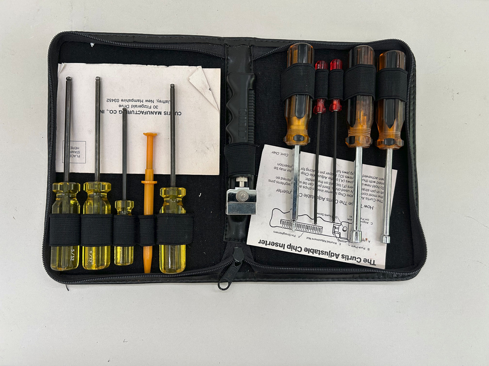 Curtis Computer Chip Installer and Repair Tool Kit ~ Includes Zip Up ...