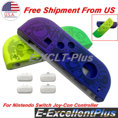 Replace For Nintendo Switch Joy-Con Splatoon 3 Theme Housing Shell ...
