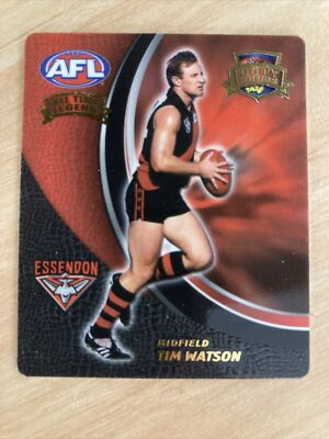2008 AFL SMITHS- All Time Legend- Tim Watson #21- Essendon Bombers ...