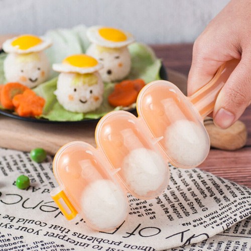 Rice Ball Shaker DIY Rice Baller Shakers Lunch Maker Mould Onigiri Mold ...