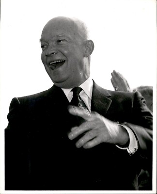 LAE2 Original Photo FORMER UNITED STATES PRESIDENT DWIGHT D EISENHOWER ...