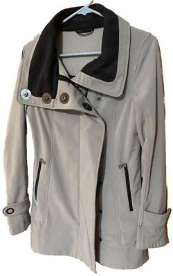 Lululemon Womens Audrey Button Softshell Jacket Size 4 High Neck Full ...