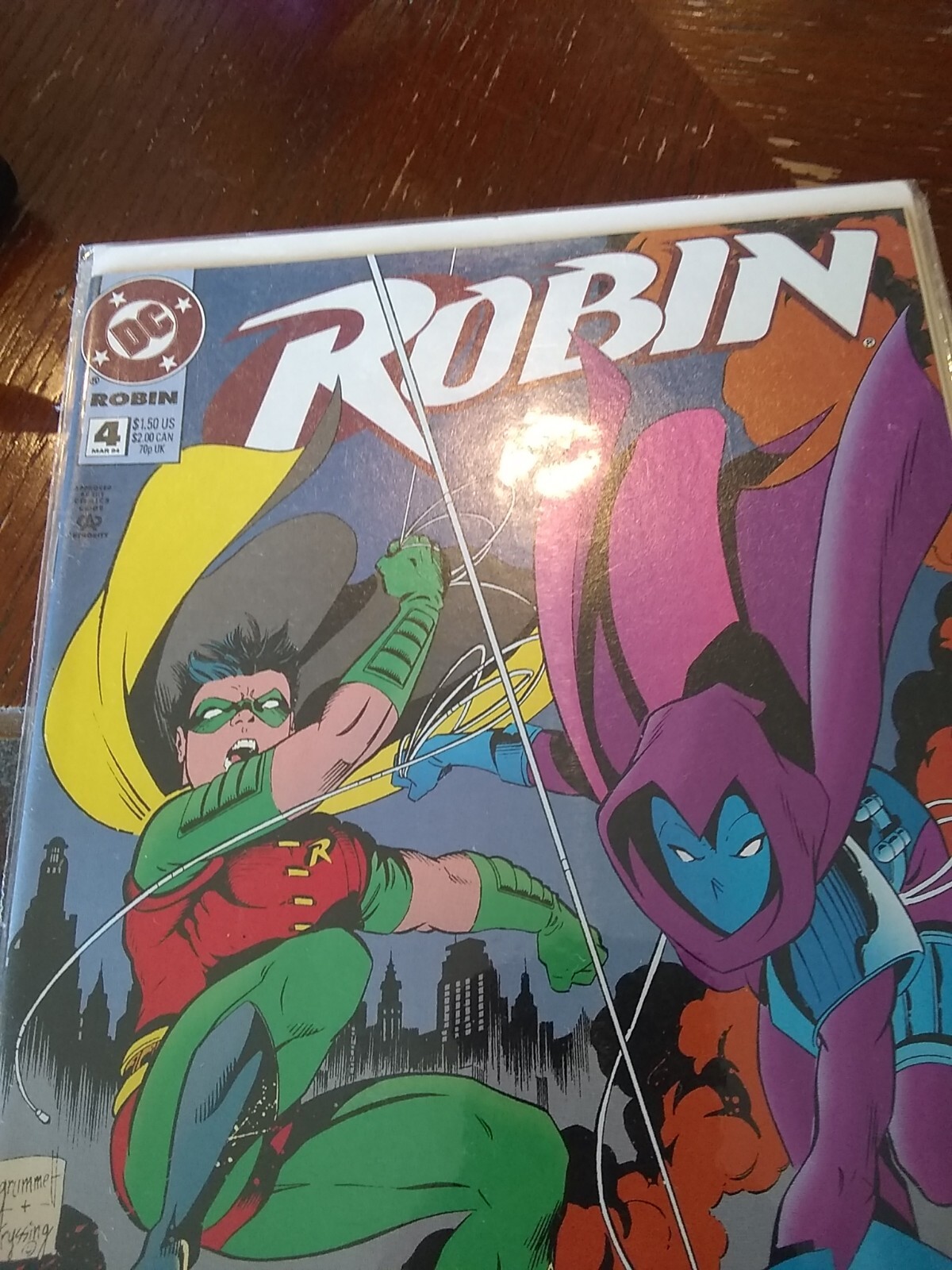 DC COMICS Robin #4 1984 The Spoiler turns up the heat and Showcase 6 of ...