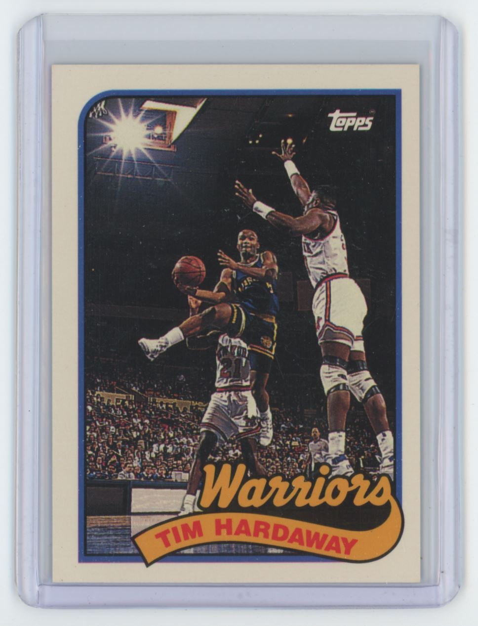1992-93 Topps Tim Hardaway Basketball Card Golden State Warriors #123 ...