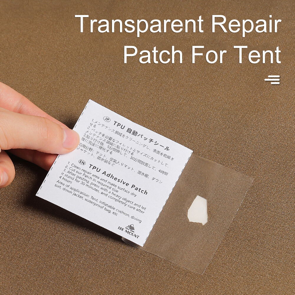 TPU Sticker Waterproof Repair Patch for Raincoat Tent Swim Rings (10Pcs ...