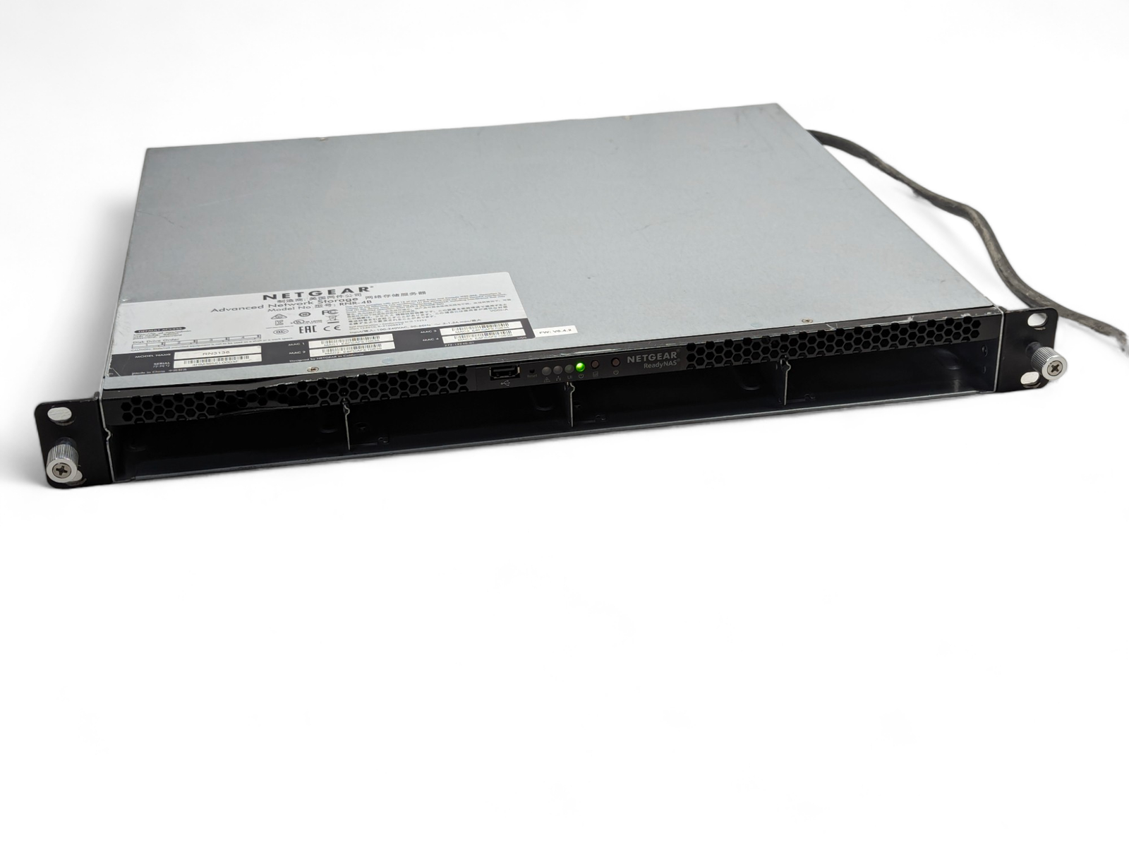 NETGEAR Advanced Network Storage RNR-4B 4x 3.5 inch bays PLEASE READ ...