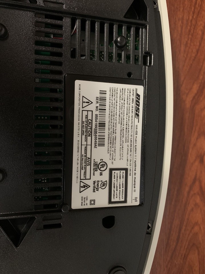 Bose Wave Music System III CD Player Bluetooth adapter AM/FM Multi CD ...