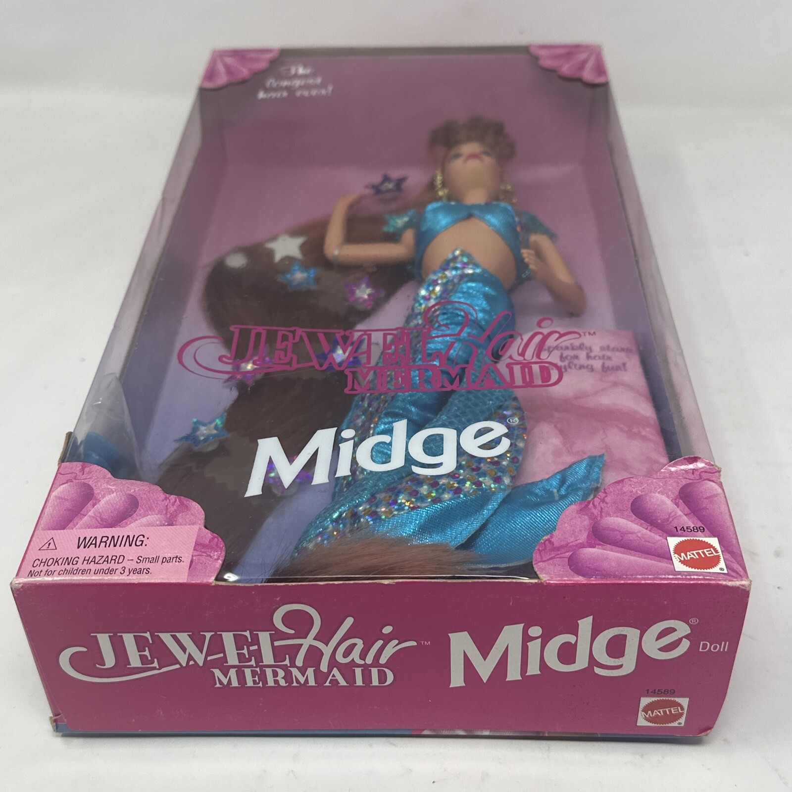 Mattel 1995 14589 Jewel Hair Mermaid Midge Doll - 13 inch for sale ...