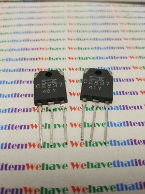 2SC2837 / C2837 / TRANSISTOR / TO3P / 2 PIECES (qzty) | eBay