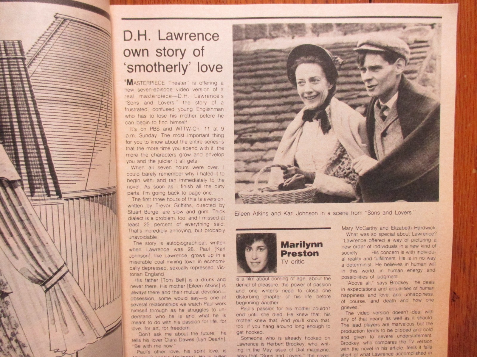 May-1983 Chicago Tribune TV Week Maga(FERN FITZGERALD/KARL JOHNSON ...