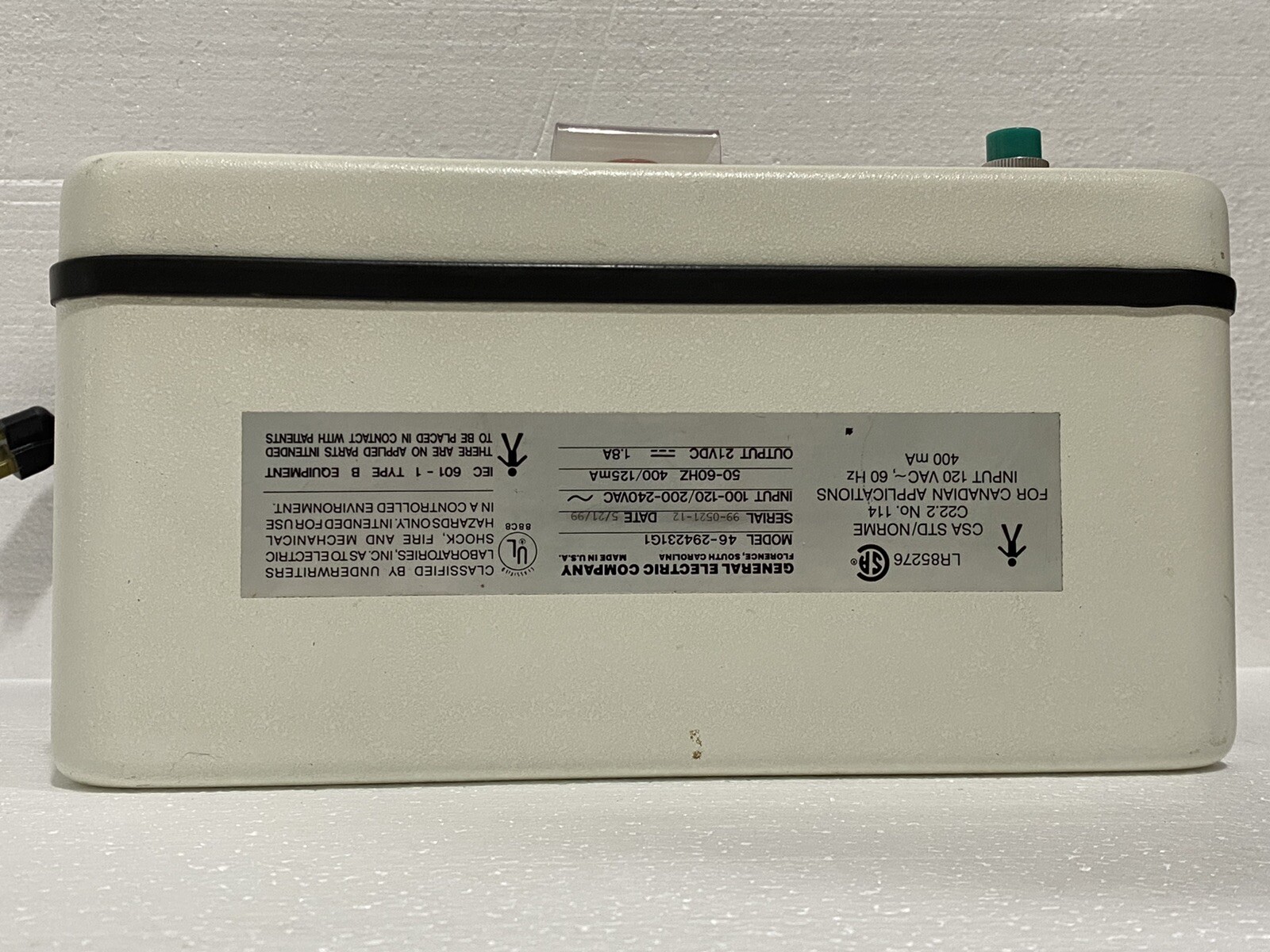 GE Model 46-294231G1 Magnet Run Down Unit Box MRI Signa | eBay