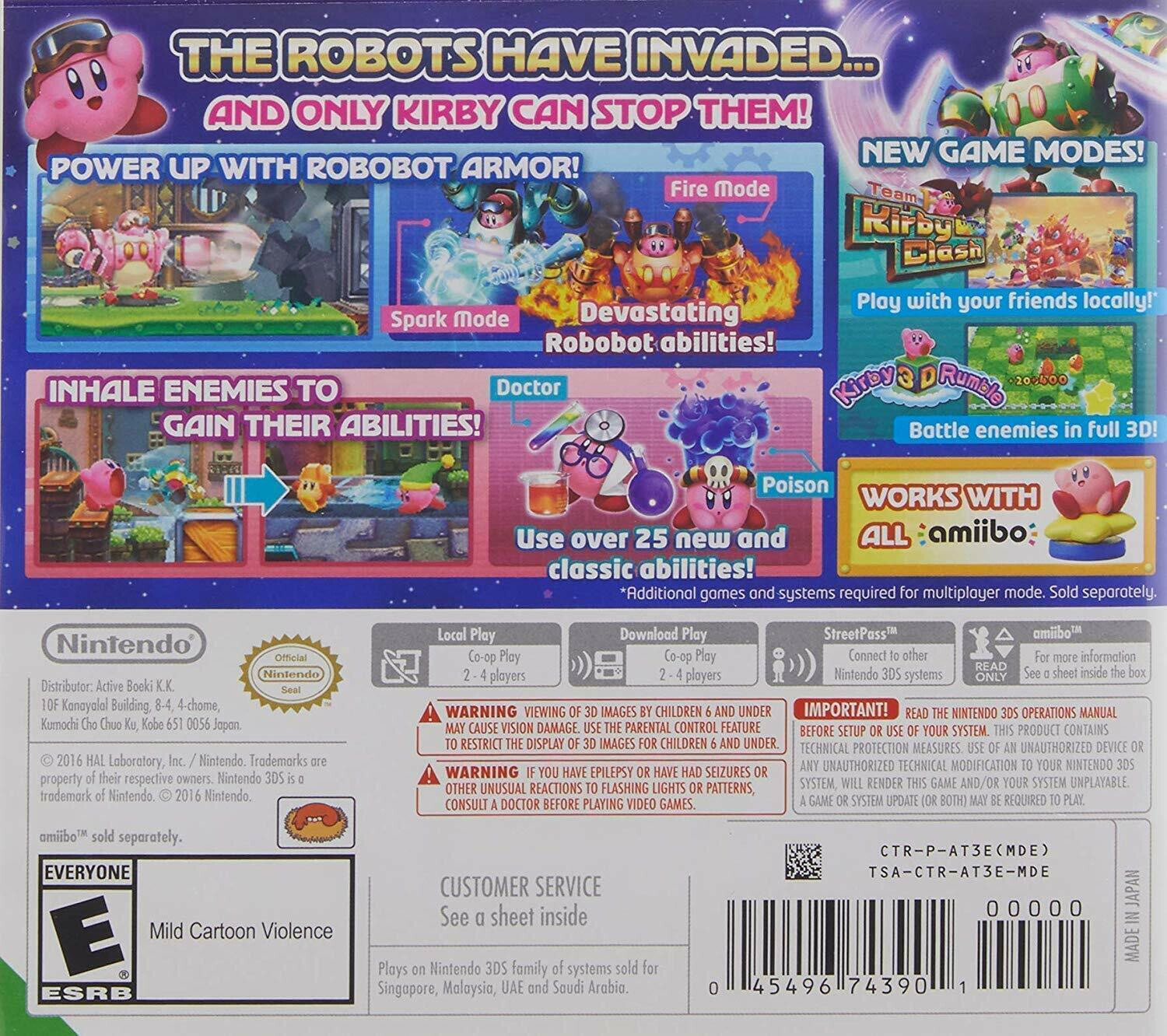 Kirby: Planet Robobot - Standard Edition (Nintendo 3DS) for sale online ...