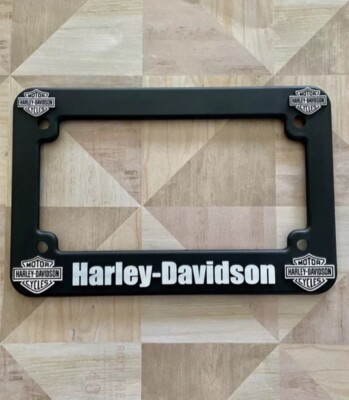 Harley Plastic license plate frame | eBay