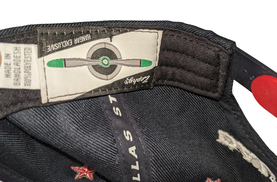 Zephyr DALLAS STARS Hat Patriotic Flag Stars Stripes Snapback Hangar ...
