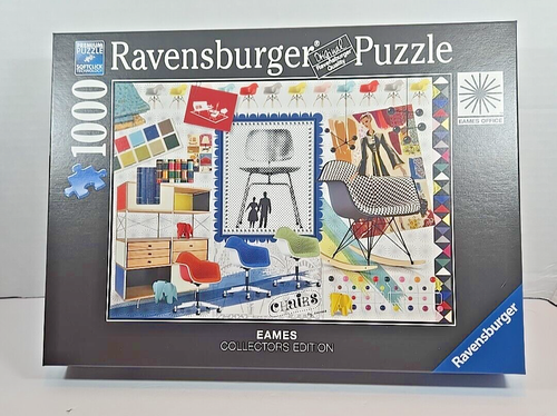 Ravensburger 16900 Eames Design Spectrum 1000 Pc Jigsaw Puzzle Complete ...