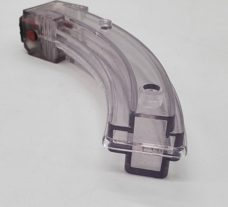 Butler Creek Hot Lips Ruger Banana Mag Magazine 22LR Ammo 25/22 Clear ...