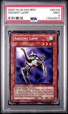 2024 Yu-Gi-Oh! Ancient Lamp Retro Pack RP01 Reprint Secret Rare PSA 9 ...