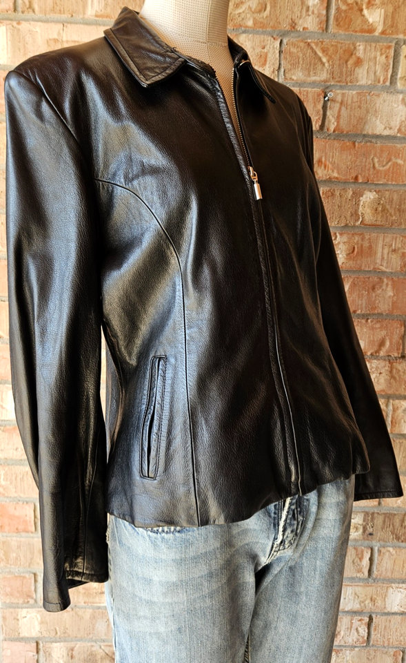MAXIMA ~ WILSONS The Leather Experts Leather Lined Jacket ~ Women's ...