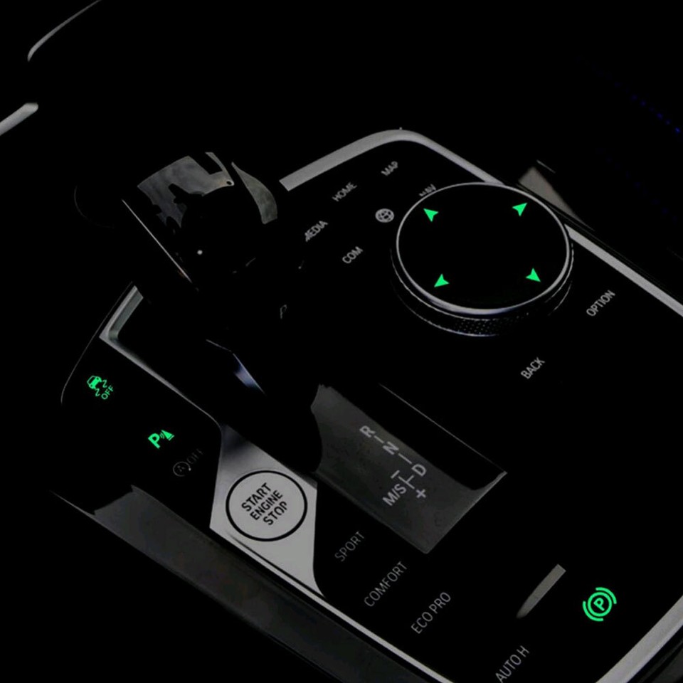 Universal Luminous Car Interior Panel Button Switch Decal Sticker ...