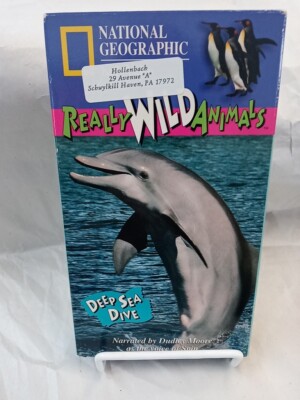 Really Wild Animals - Deep Sea Dive (VHS, 1994) National Geographic ...