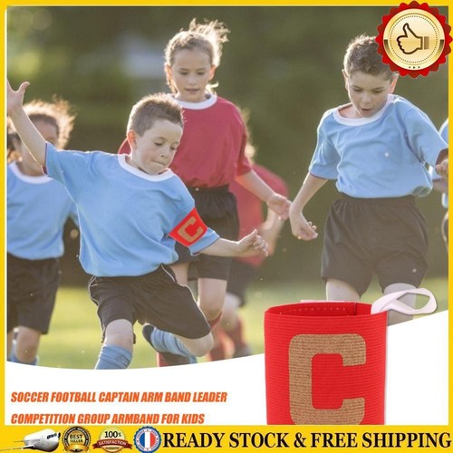 Soccer Football Captain Arm Band Leader Competition Armband for Kids ...