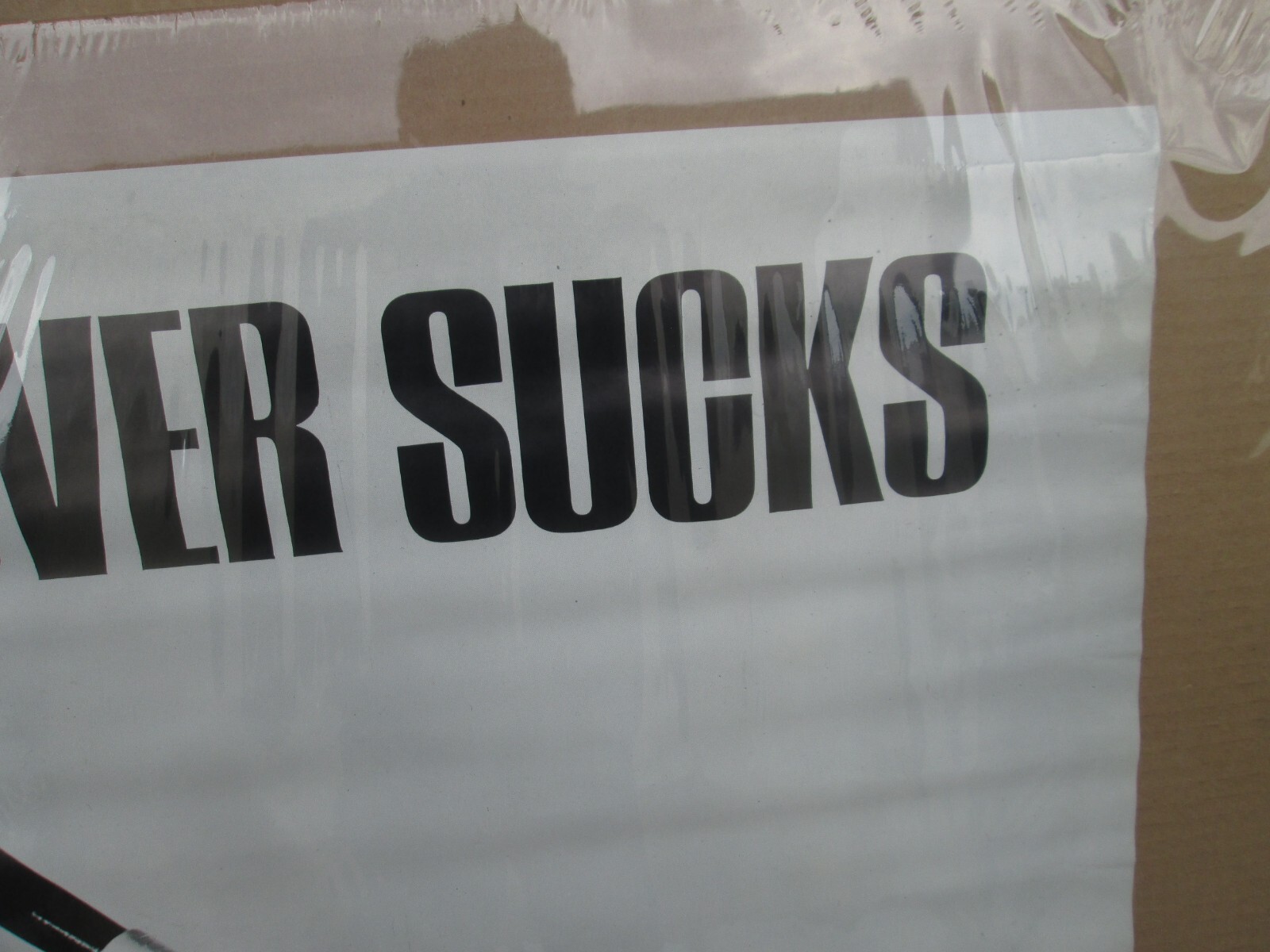 The Hoover Political Sucks Vintage poster 1971 government parody vacuum ...