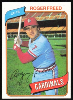 1980 Topps Roger Freed St. Louis Cardinals #418 | eBay