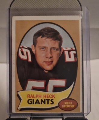 1970 Topps #127 Ralph Heck | eBay