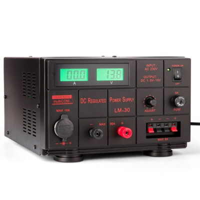 POWER SUPPLY - CB RADIO HAM SSB ( 30AMP ) 220V 13.8VDC 30A | eBay UK