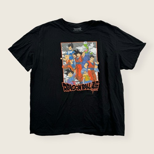 Dragon Ball Super Z Warriors Shirt Mens XXXL Black Toei Animation Anime ...