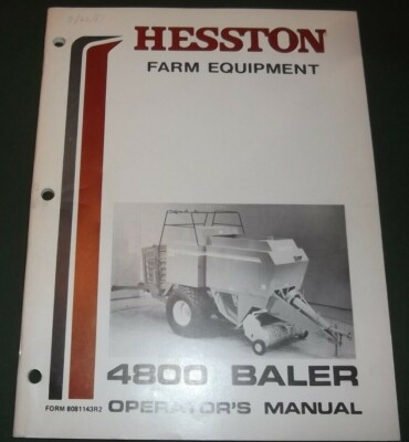 Farm Implement Parts - Hesston Baler