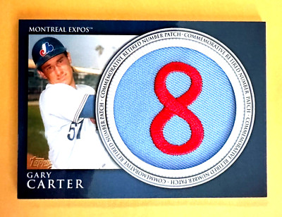Gary Carter 2012 Topps Commemorative Retired Number Patch #RN-GC ...