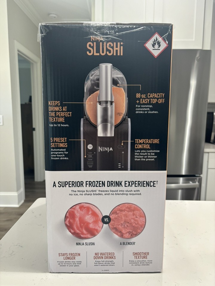 Ninja SLUSHi 88 oz 5-in-1 Professional Frozen Drink Maker FS301 - Ships ...