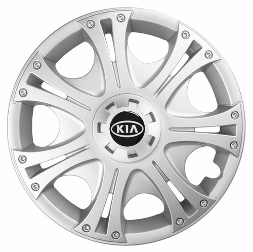 14'' Wheel trims hub caps fit Picanto Rio silver 4x14'' | eBay UK