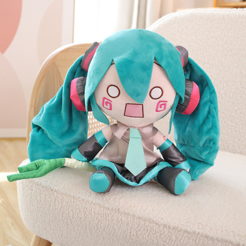 Anime Hatsune Miku Plush Toy Kawaii Miku Soft Stuffed Doll Pillow ...