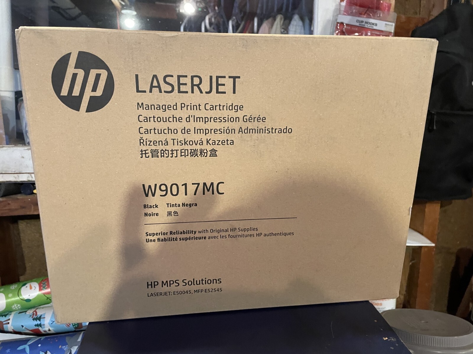 Genuine HP W9017MC Black Toner Cartridge E50045 MFP E52545 for sale ...