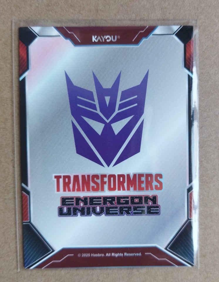 Transformers energon universe card-Devastator TFEU01-LR-010 kayou | eBay