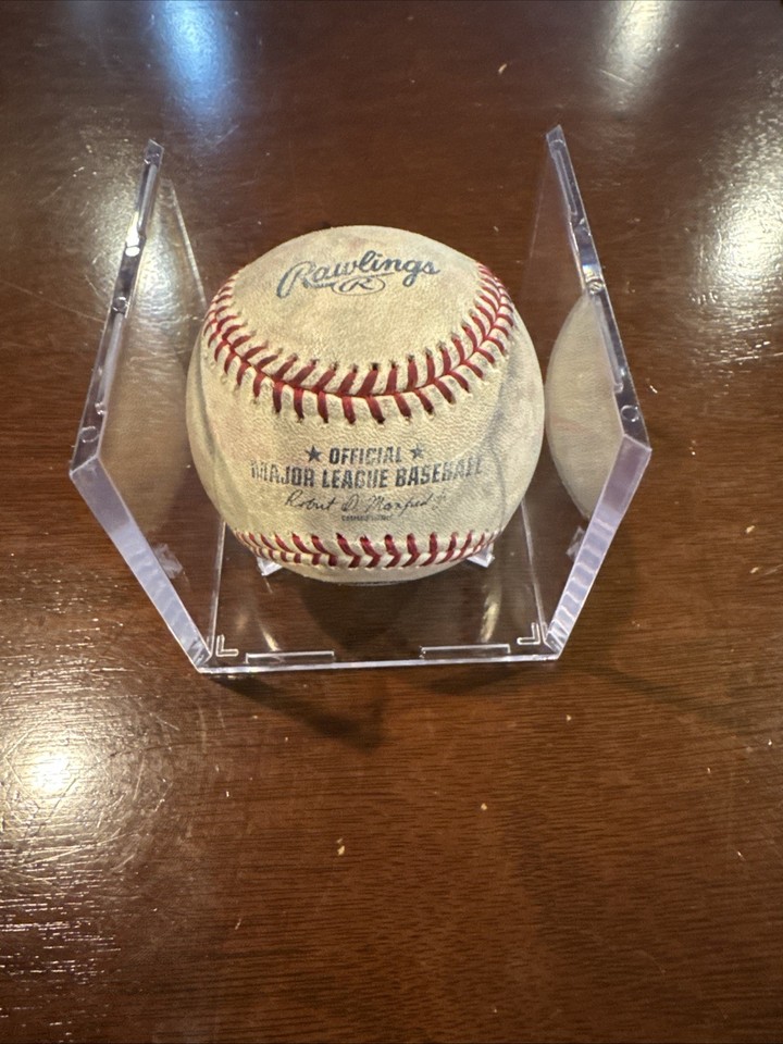 Chicago Cubs 100 Years Century Logo Baseball Game Used! | eBay