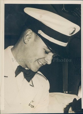 1937 Brian Merrill Flight Steward Miami FL Member Crew Airlines Vintage ...