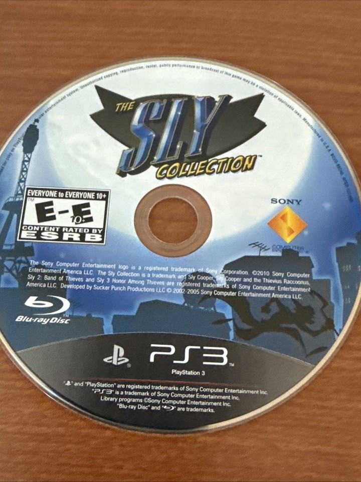 PS3 The Sly Collection – Disc Only – Sly Cooper Trilogy – PS 3 | eBay
