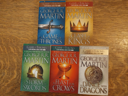 A Song of Ice and Fire Paperback Complete Lot by George R.R. Martin ...