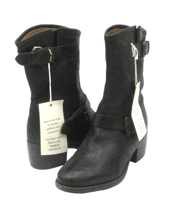 UGG ITALIAN COLLECTION CONCHETTA WEAVE WOMEN LEATHER BLACK US 6 /UK 4.5 ...