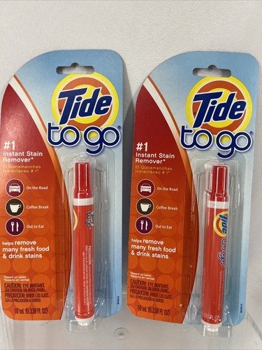 (2) Tide To Go Instant Stain Remover Liquid Pen 10 ml Travel | eBay
