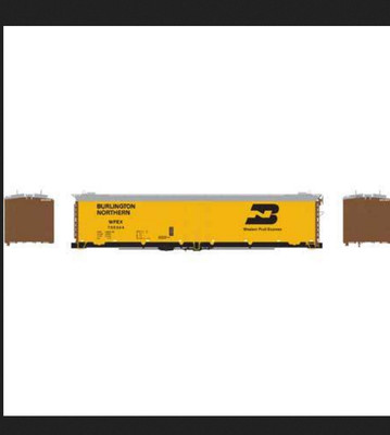 ATHEARN ATH7296 N scale Ice Bunker Reefer,Western Fruit Express BN ...