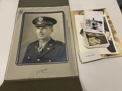 WWII killed in action paper and photo grouping ww2 Kia Pacific 168 AAA ...