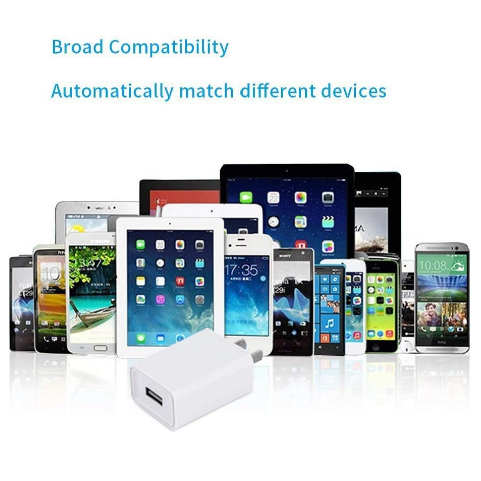 Bulk Lot 5V 2A USB Port Jack Wall Charger 5 Volt v 2 Amp AC to DC Power ...