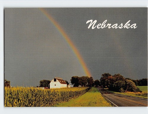 Postcard Nebraska …. At The End Of Your Rainbow USA | eBay