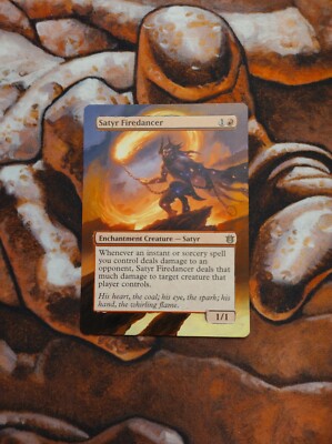 Magic the Gathering Satyr Firedancer #2 Hand Painted Custom MTG Alter | eBay