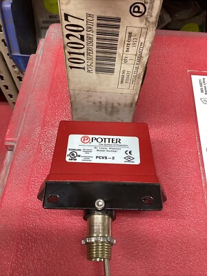Potter Electric Signal Control Valve Supervisory Switch PCVS-2 Nos ...